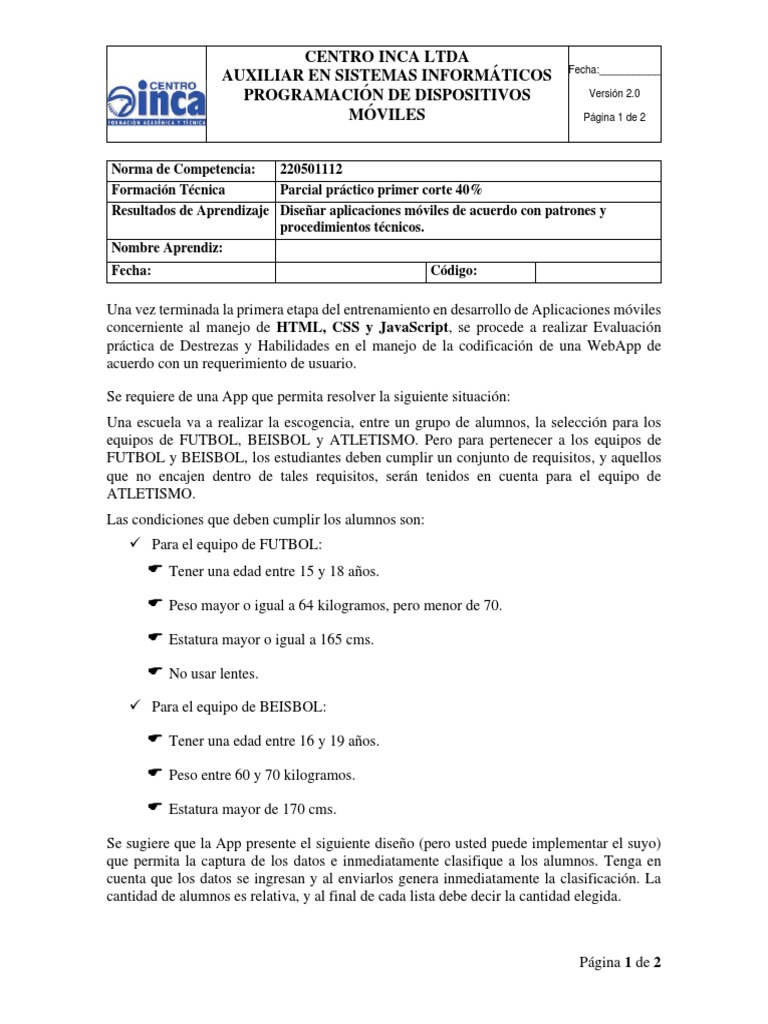 Parcial Practico PDM | PDF
