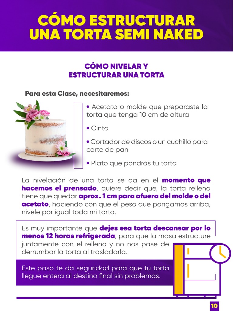 ? (Resumen) Clase 4 - Como Estructurar Una Torta Semi Naked | PDF ? (Resumen) Clase 4 - Como Estructurar Una Torta Semi Naked | PDF