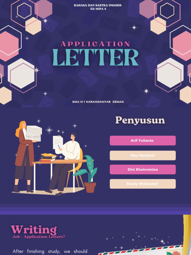 Application Letter Guide for Students | PDF