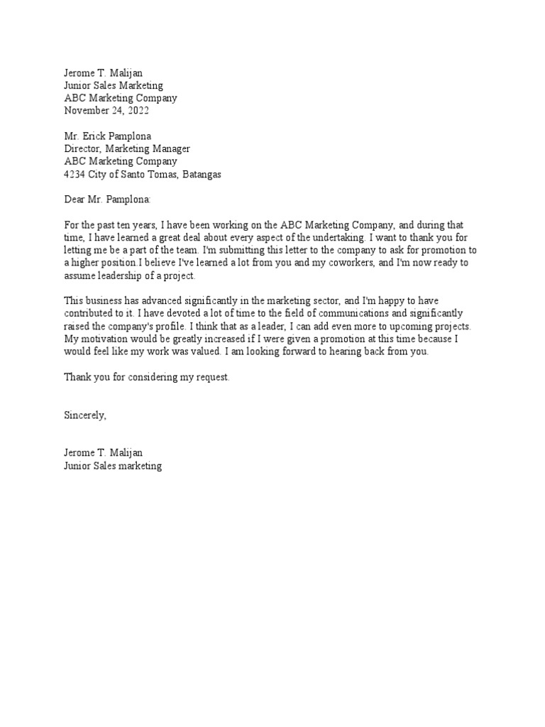 Retention Letter | PDF | Career & Growth | Business