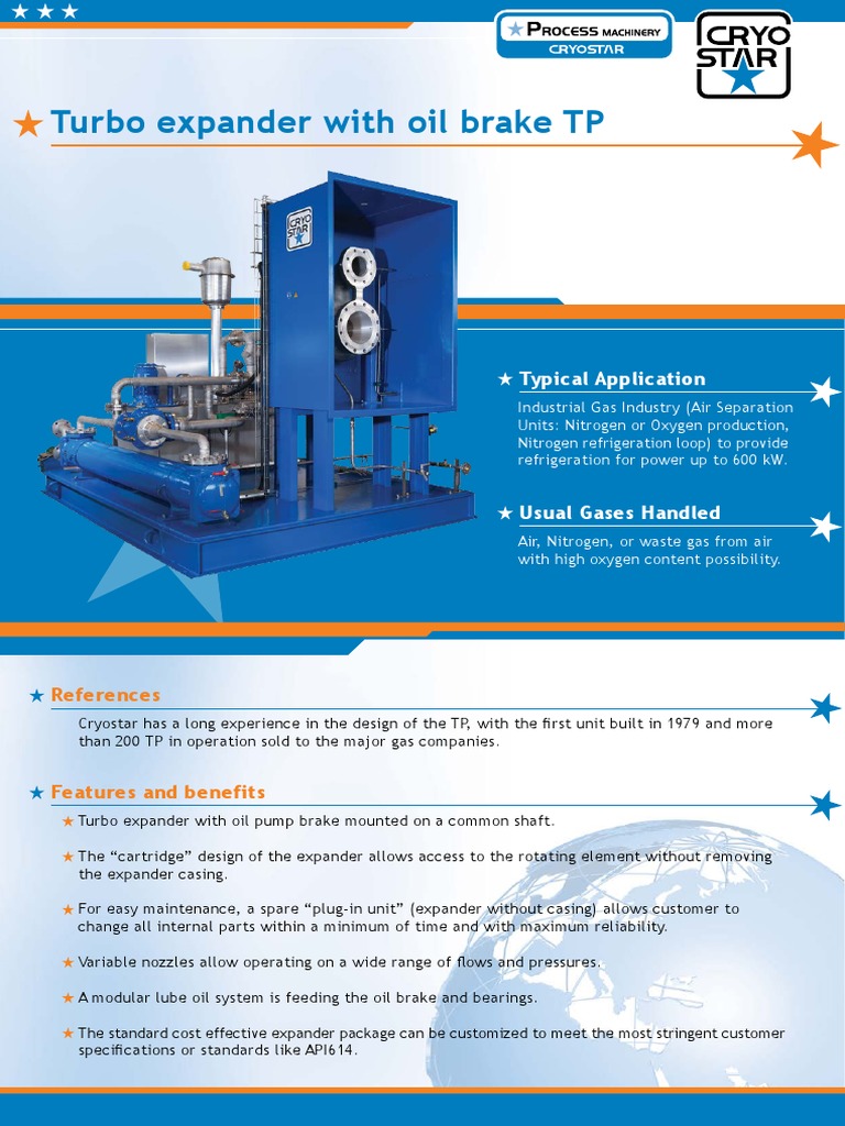 Cryostar TP | PDF | Bearing (Mechanical) | Pump
