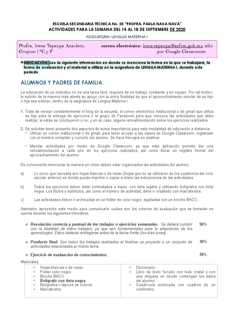 Esp. 1o. Act. Conjugacion | PDF | Verbo | Lingüística