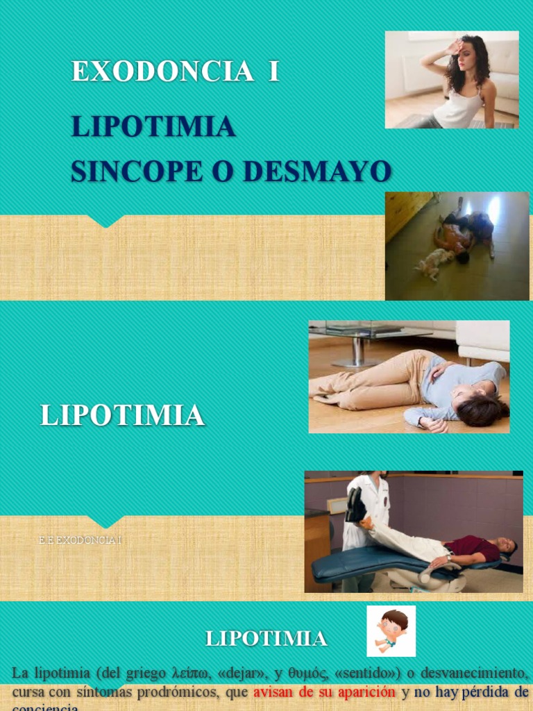 Lipotimia Si | PDF | Reanimación cardiopulmonar | Medicina CLINICA