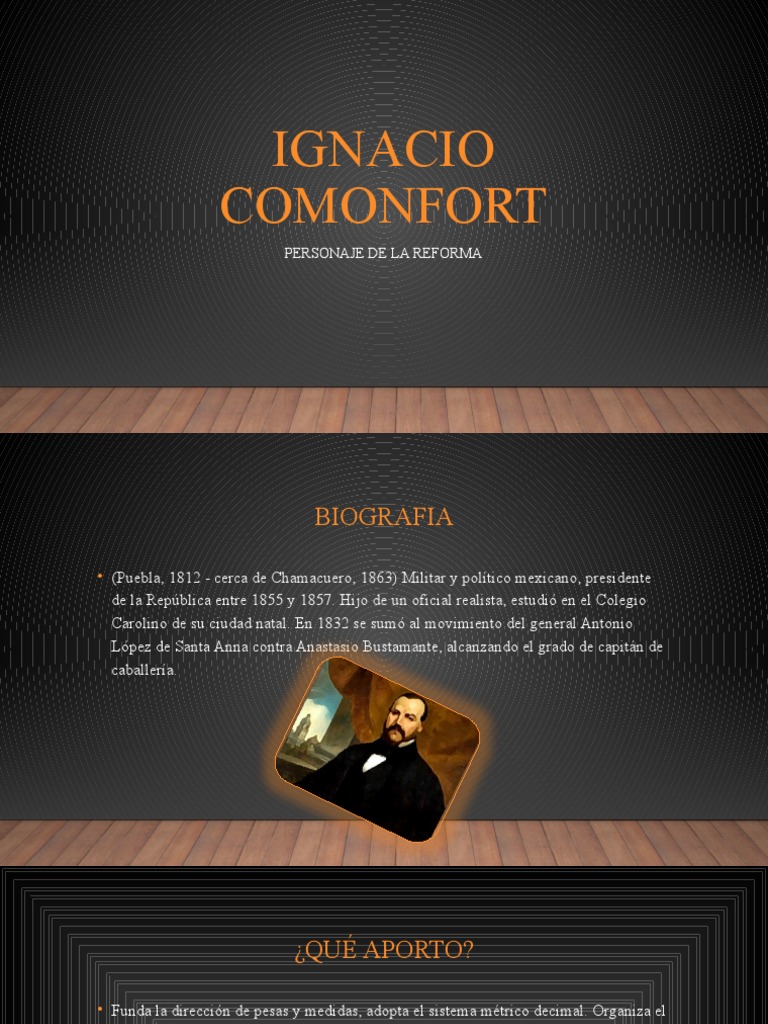 Ignacio Comonfort: Líder de la Reforma | PDF