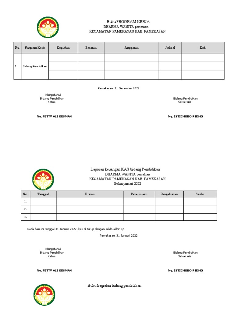 DWP Bid. Pendidikan | PDF