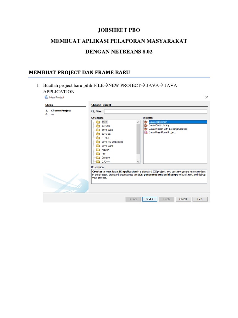 JOBSHEET PBO - Login | PDF