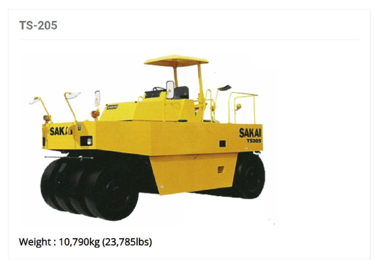 SAKAI - TS205-katalog | PDF