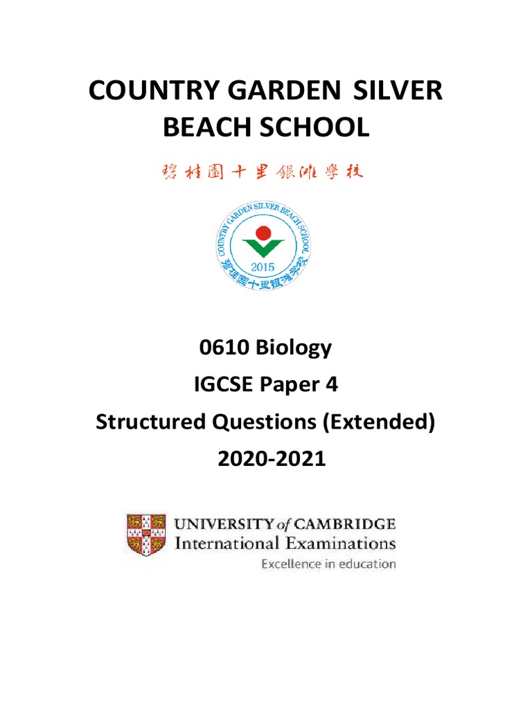 IGCSE Past Paper Book 2020-2021 SQ | PDF