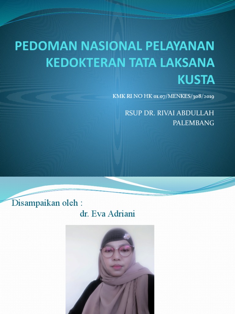 Pedoman Nasional Tata Laksana Kusta PP | PDF