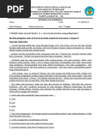 Soal Bahasa Indonesia Kelas 4 Kurikulum Merdeka Bab 1 | PDF