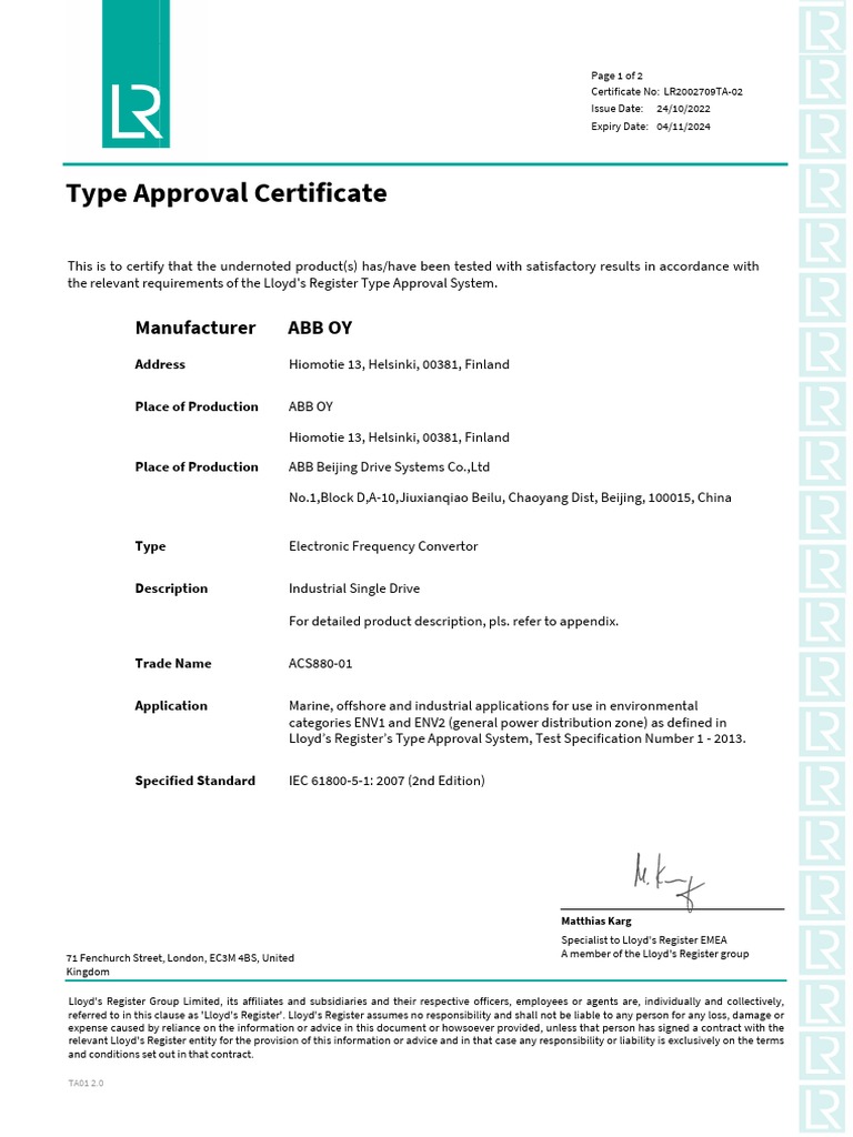 ABB O Drives | PDF | Legal Liability | Business