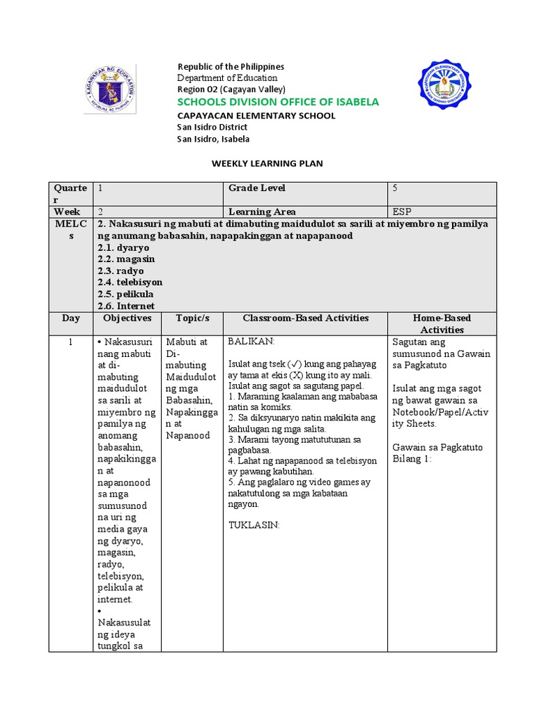 WLP Q1 W2 G5 (Edited) | PDF