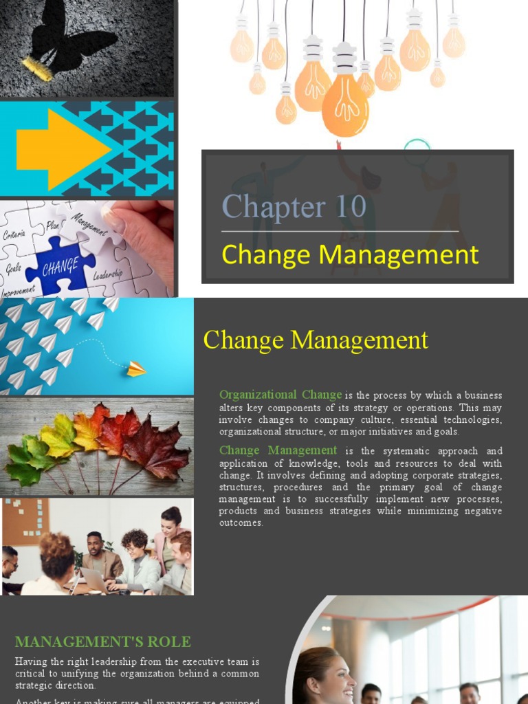 Chapter 10 Change Management | Download Free PDF | Change Management ...