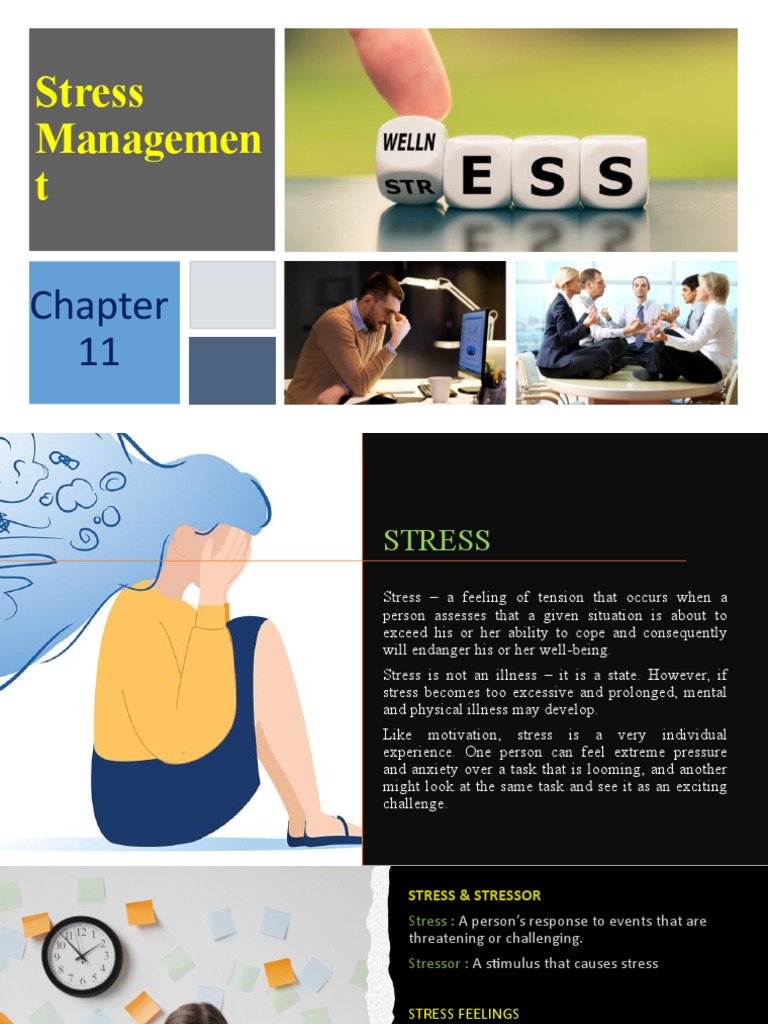Chapter 11 Stress Management Pdf Stress Biology Occupational Stress