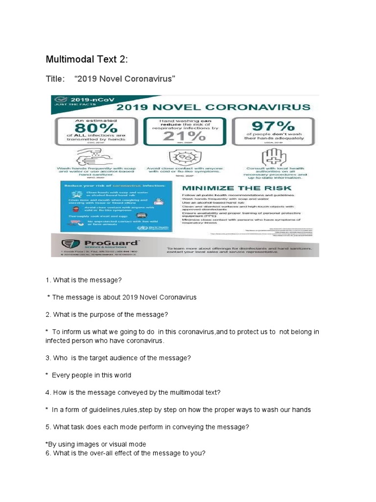 Multimodal Text 2 | PDF