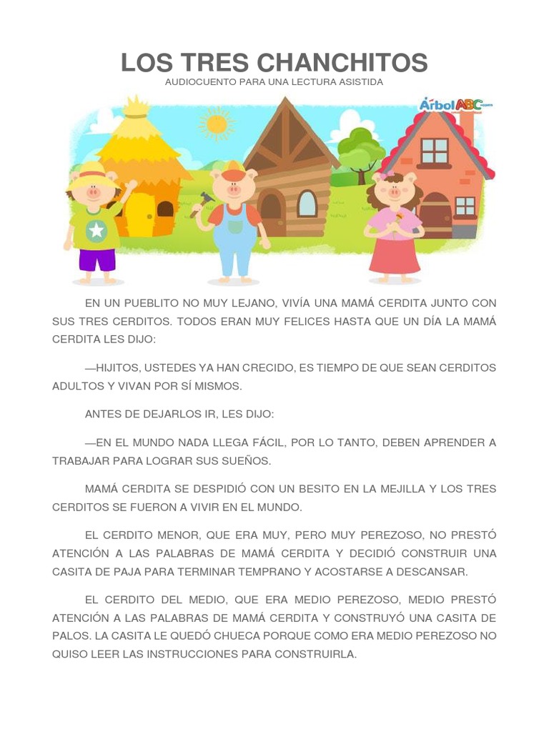 Los Tres Chanchitos | PDF