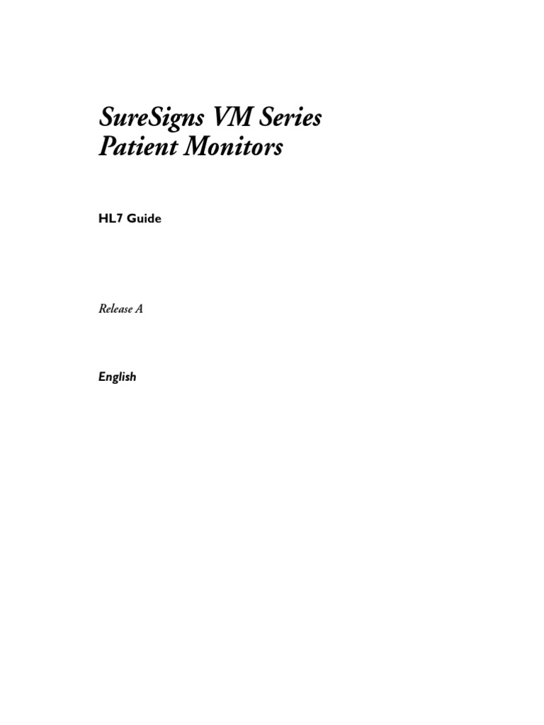 VM Series HL7 Guide | PDF | Ascii | Transmission Control Protocol