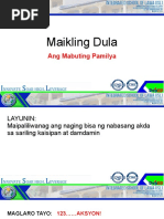Maikling Dula Tungkol Sa Pamilya | PDF