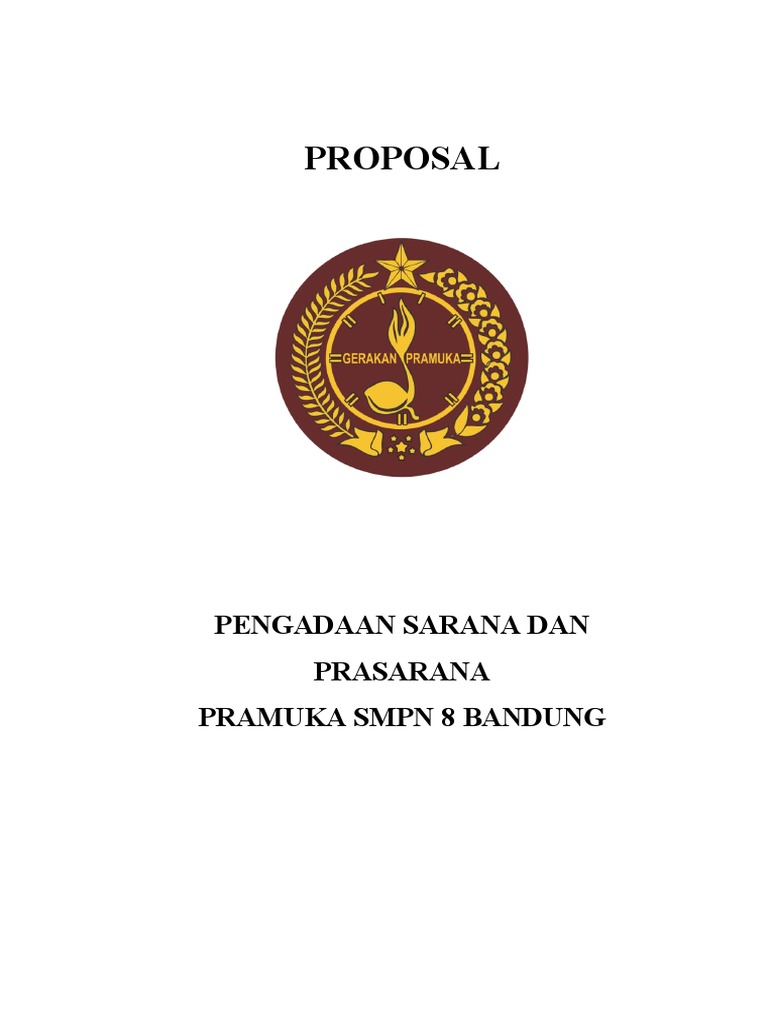 Proposal Permohonan Dana Pramuka | PDF