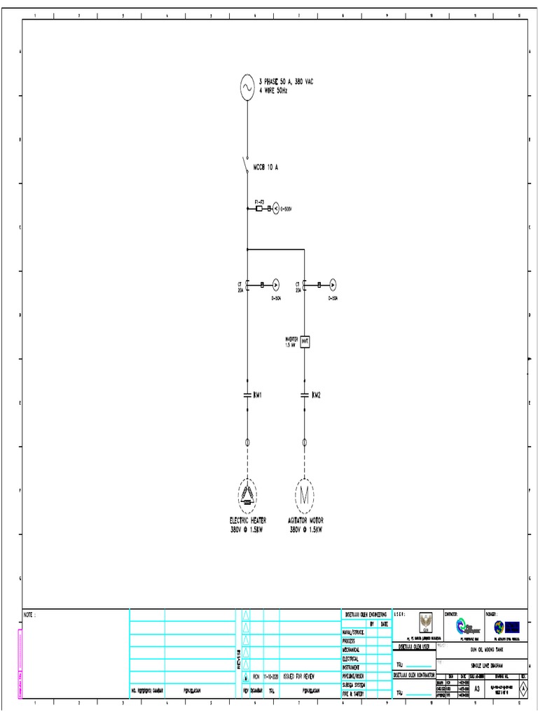 Single Line Diagram | PDF