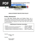 Localized Child Protection Policy and Anti-Bullying Policy | PDF ...