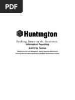 BAI Layout Reference Guide RBC | PDF | Debits And Credits | File Format