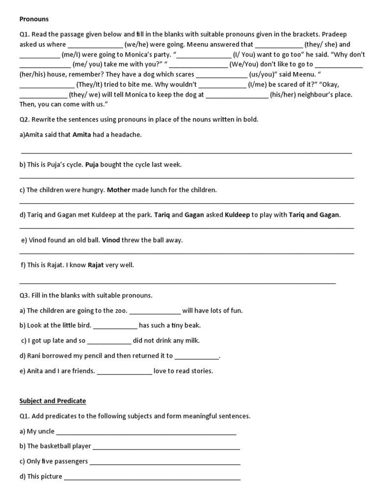 English - Grammer Practice | PDF