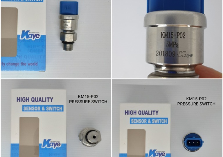 KM15-P02 Pressure Switch | PDF