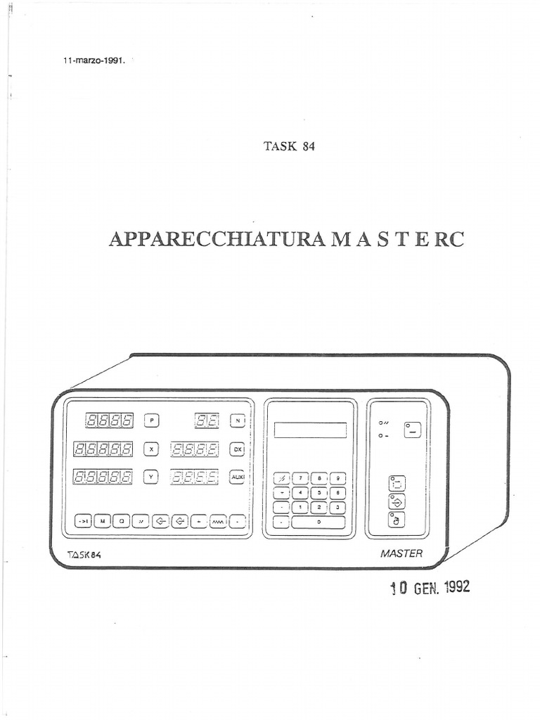 Schiavi Piegatrice Controller | PDF