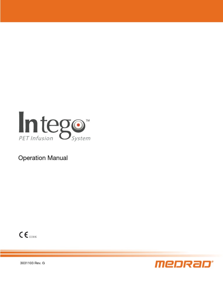 Intego Sys 200 Om | PDF | Intravenous Therapy | Positron Emission ...