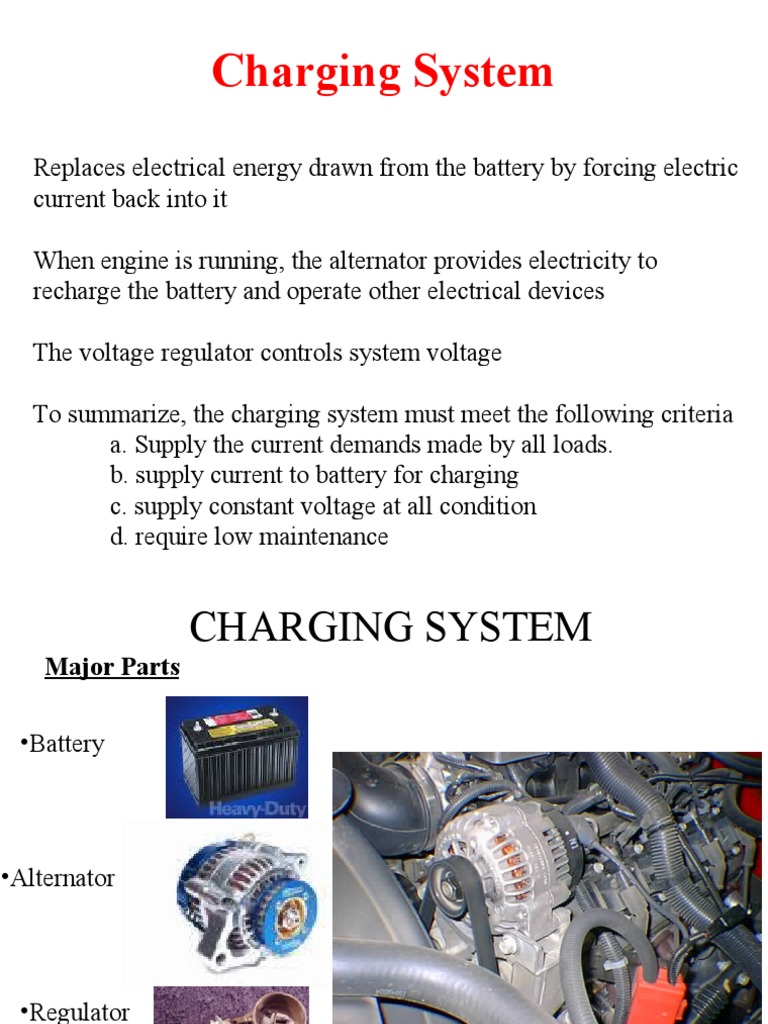 Automotive Charging System Overview | PDF | Rectifier | Electromagnetic ...