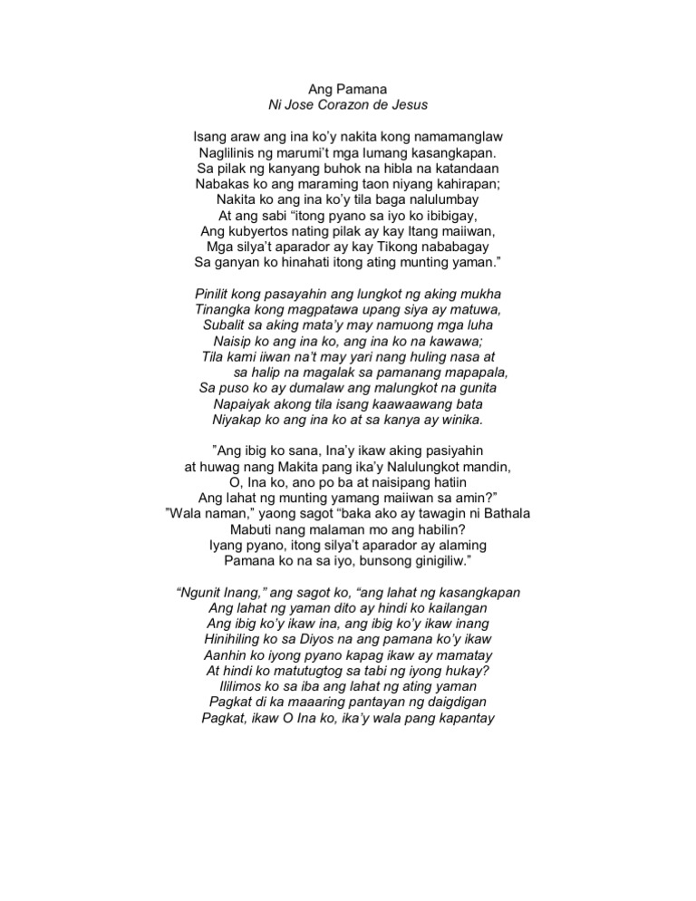 Ang Pamana | PDF
