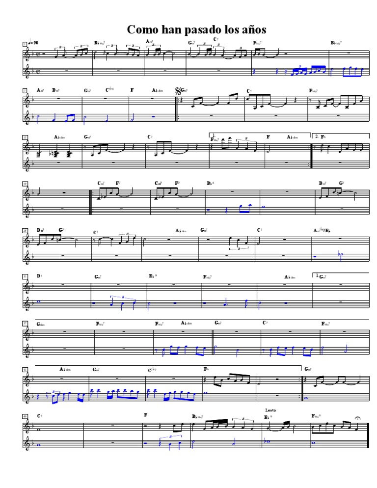 Como han pasado los años | PDF