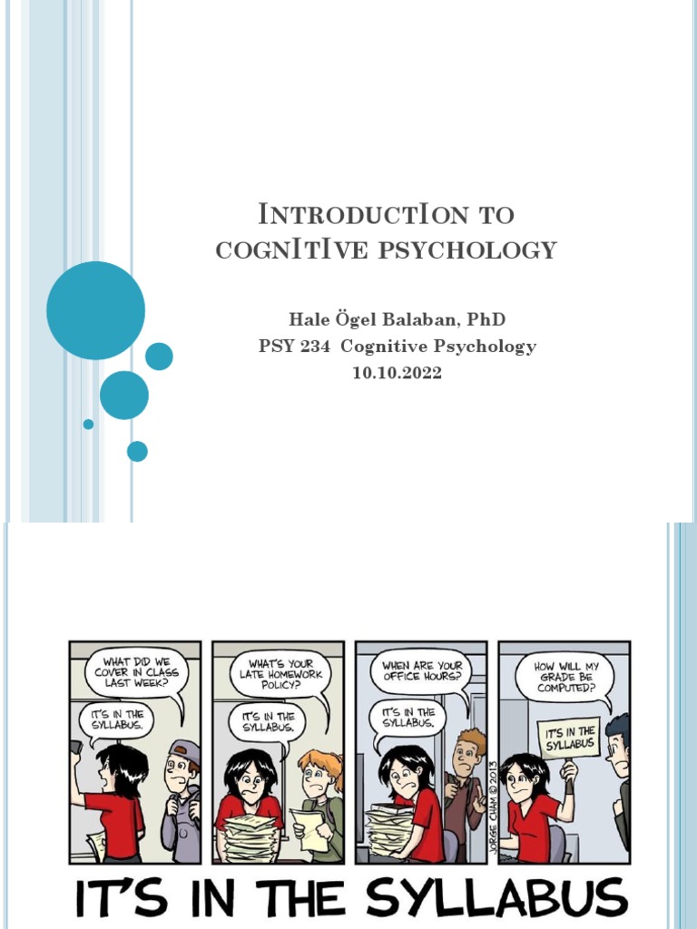 Overview of Cognitive Psychology History | PDF | Cognition ...