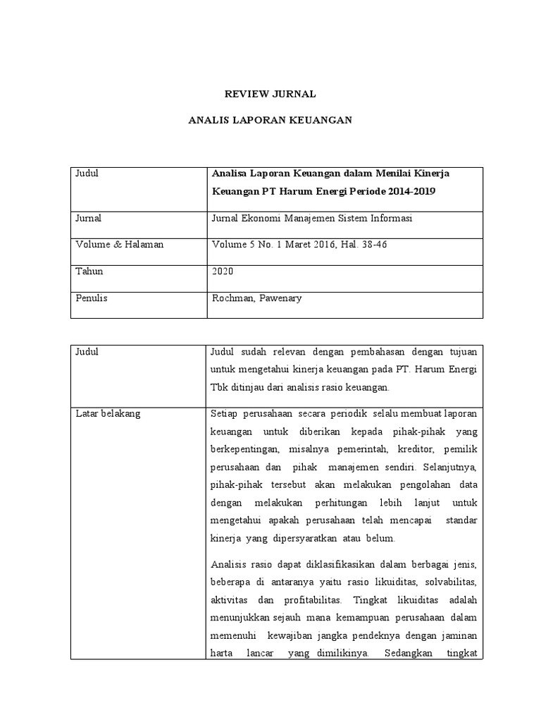 Review Jurnal | PDF | Karier & Perkembangan