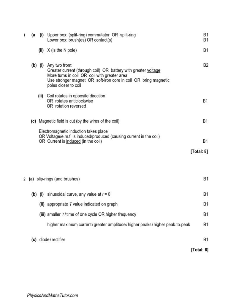 SI Units and Electromagnetic Induction | PDF | Inductor ...