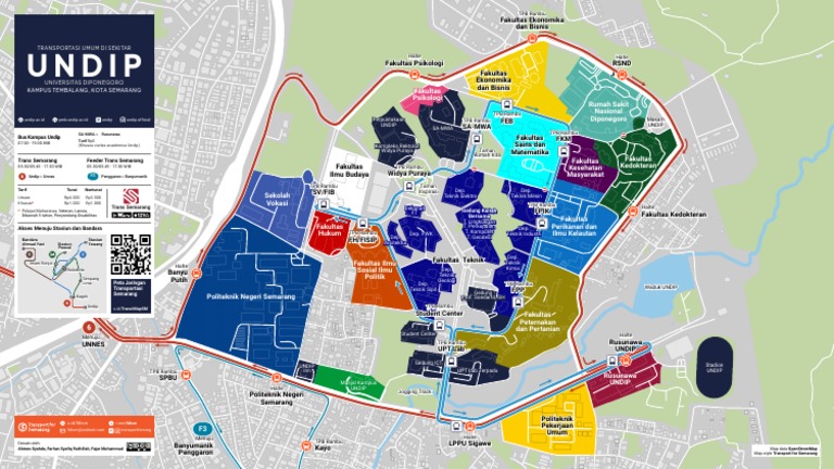 Peta Bus Undip | PDF