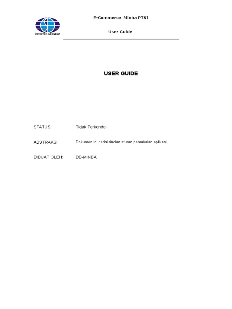 User Guide DMO | PDF