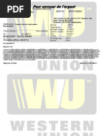 WuposReceipt PDF | PDF | Western Union | Cheque