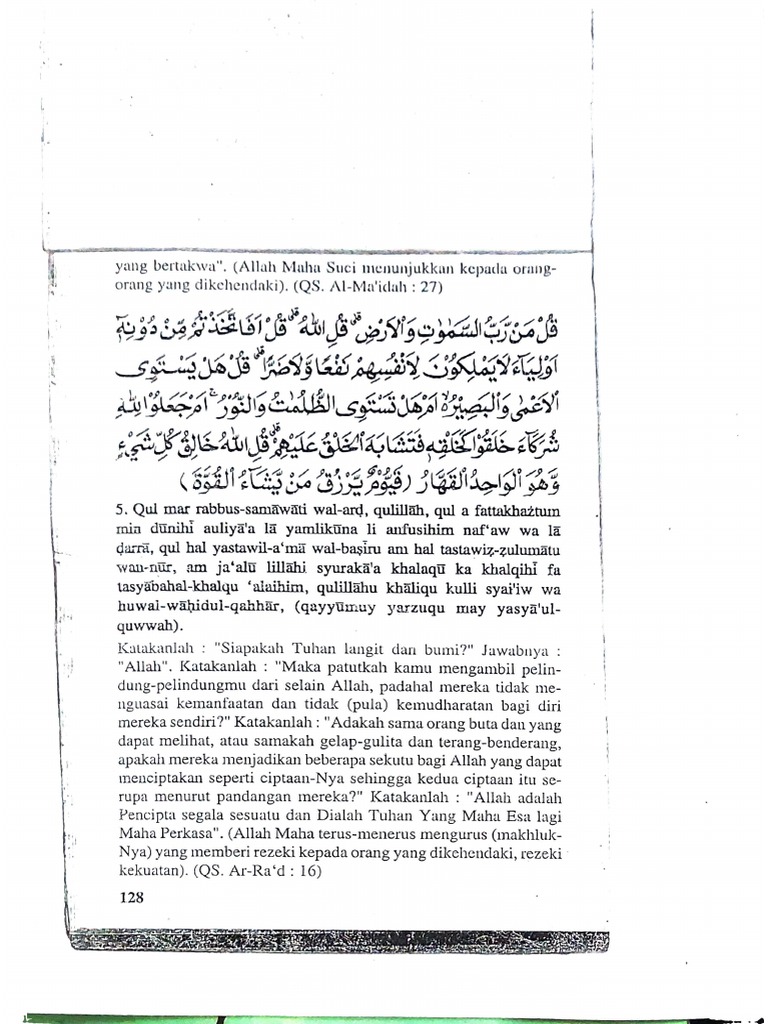 Ayat Lima Dan Faidahnya | PDF