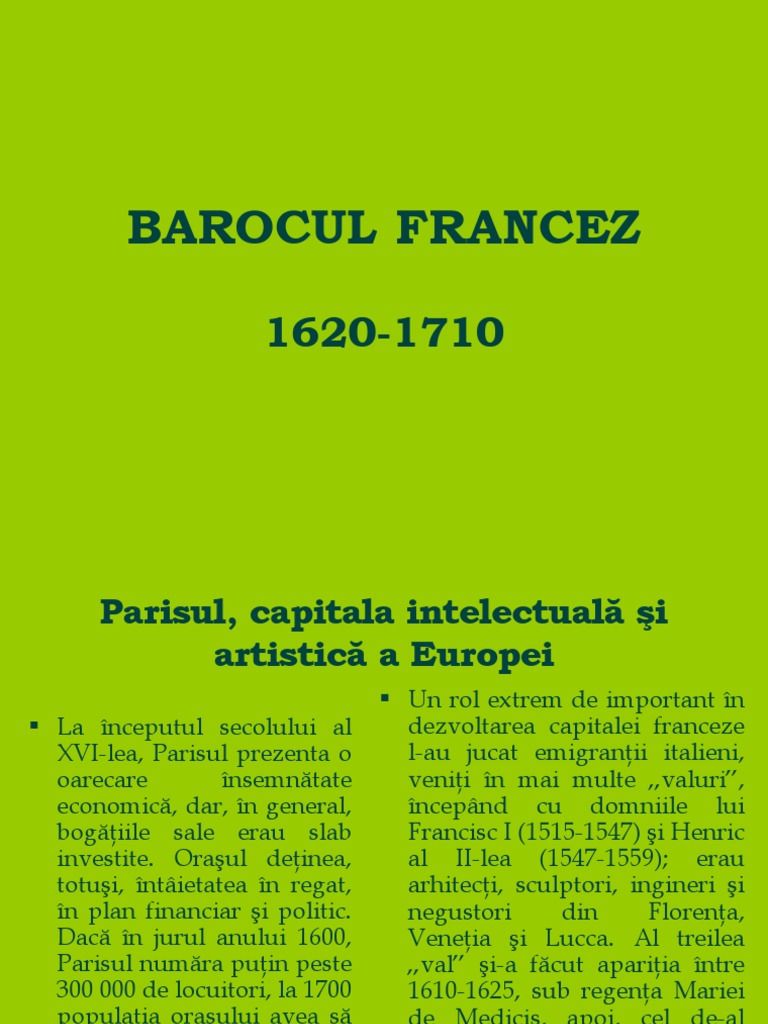 Barocul Francez | PDF