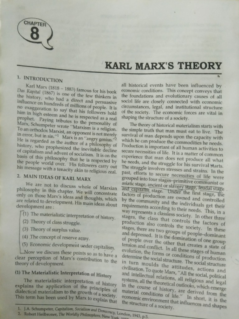 Karl Marx's Theory PDF | PDF | Value (Economics) | Capitalism