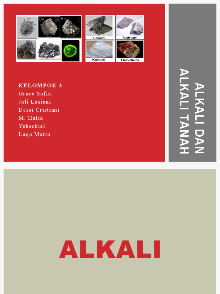 Sifat dan Reaksi Logam Alkali & Alkali Tanah | PDF