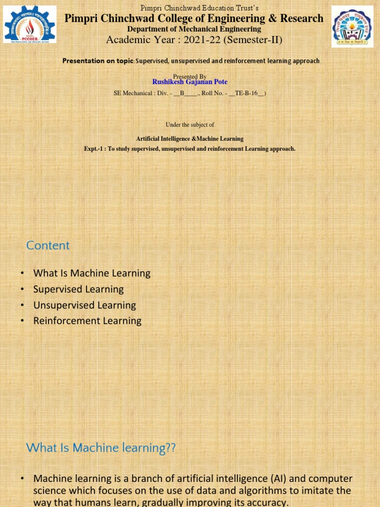 Aiml Exp 1 Pdf Machine Learning Cluster Analysis 
