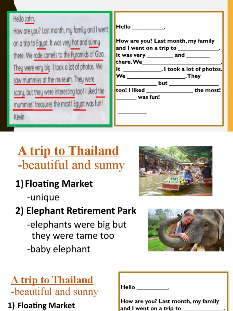 Email About A Trip | PDF | Social Science | Travel