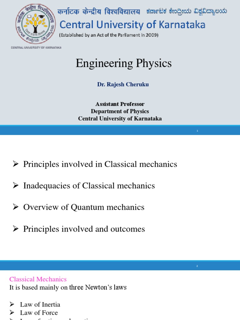 Classical Mechanics | PDF | Electron | Quantum Mechanics