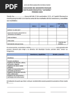 Municipio Escolar-Plan de Trab. 2025 | PDF | Elecciones | Votación