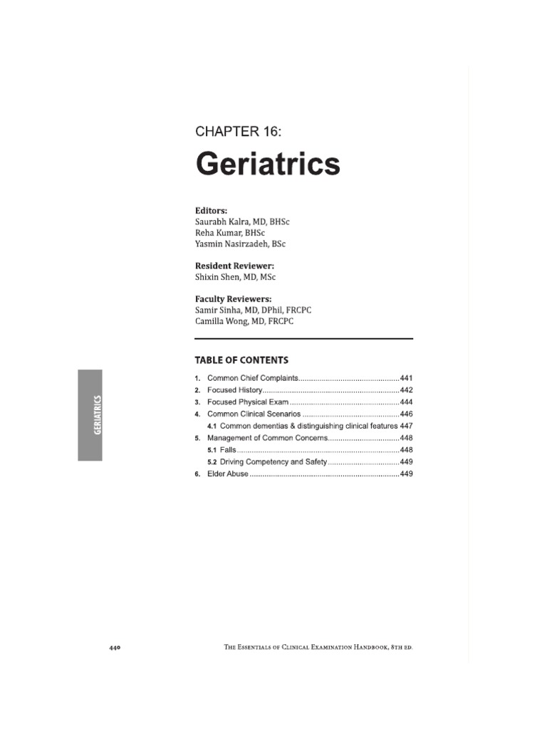 Essentials of Clinical Examination Handbook | PDF