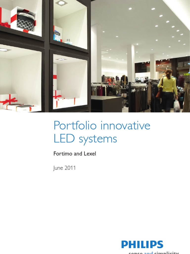 Philips Fortimo Range Leaflet | PDF | Light Emitting Diode | Electrodynamics