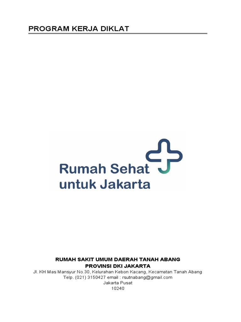 Format Program Kerja | PDF